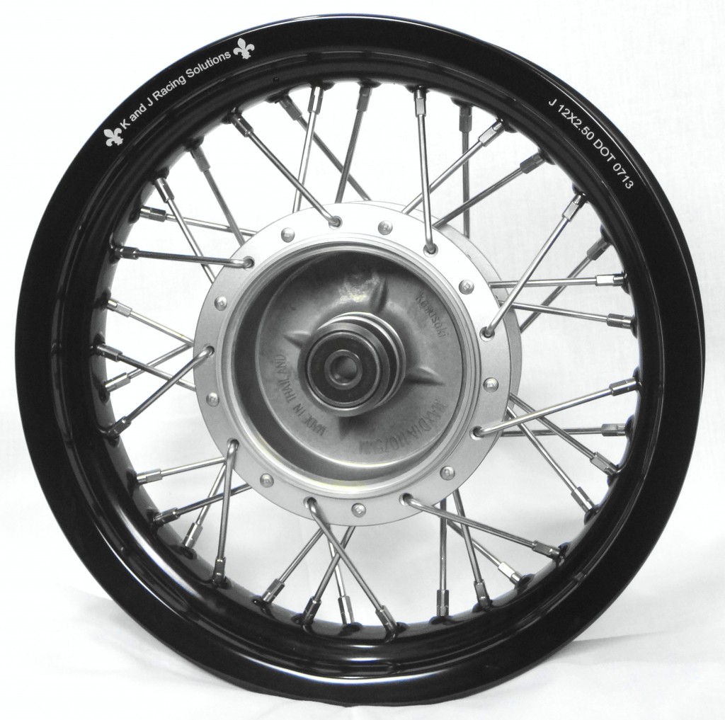 GatorRimZ Kawasaki KLX110 Built Wheels with OEM hubs 12″ x 2.15″, 2.50 ...