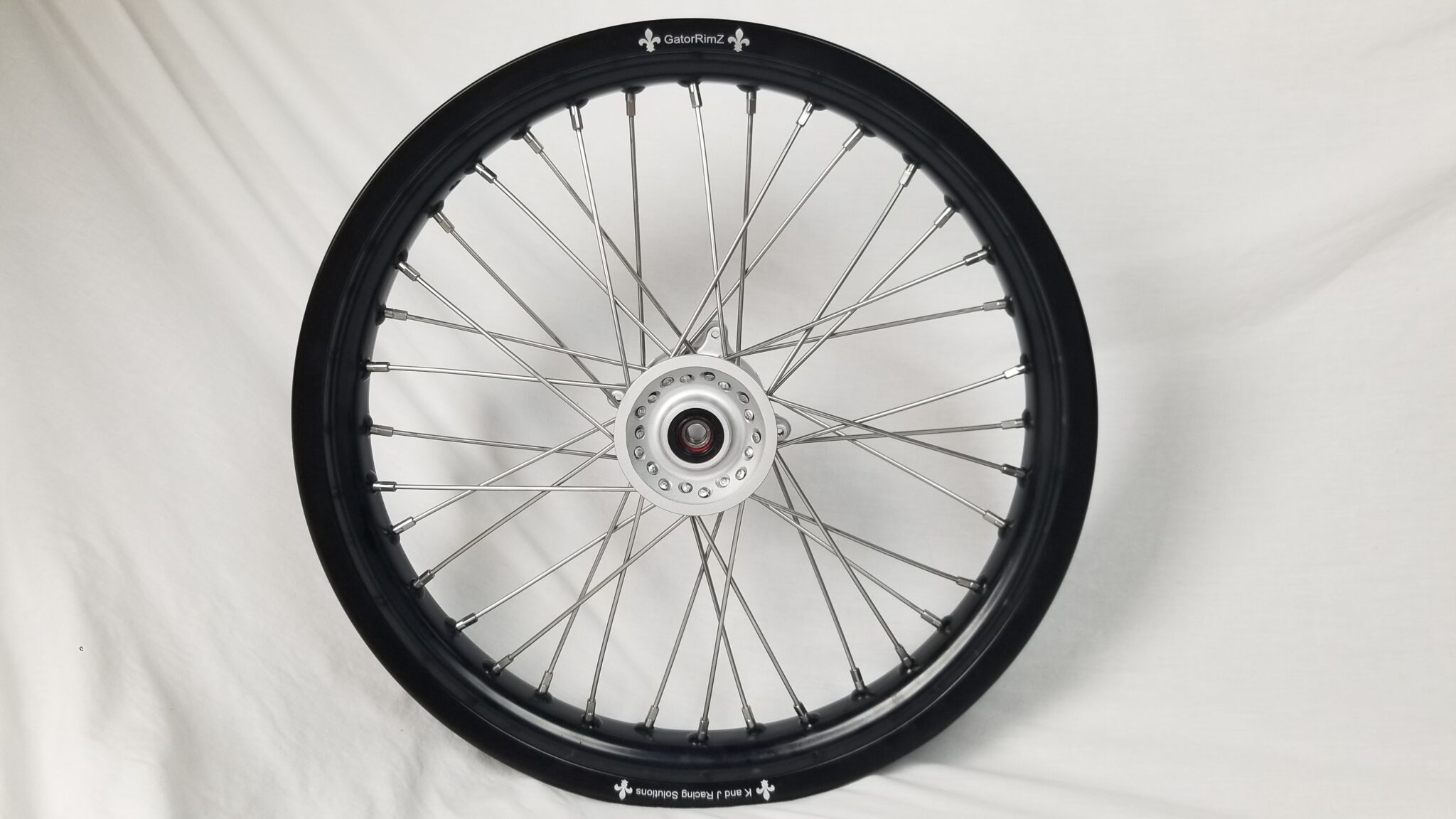 Yamaha TTR125F 17″ built wheels complete with OEM hub, 2.50″ , 3.00 ...